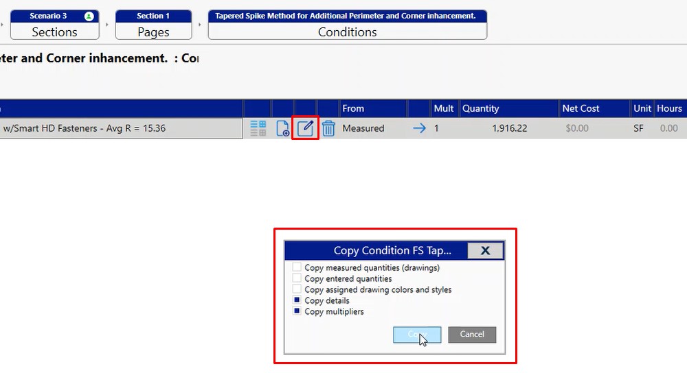 Roofing Tapered Module – Spike Pattern - Estimating Edge